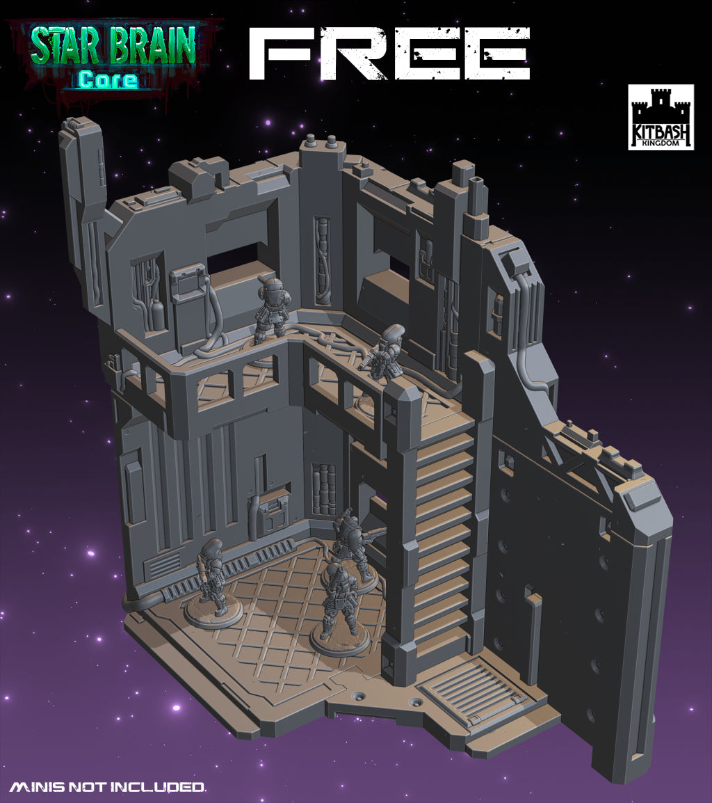 FREE - Starbrain Core - Observation Platform – Kitbash Kingdom